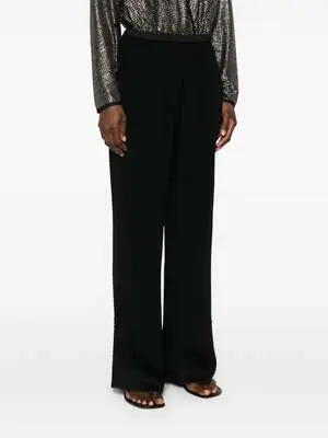 FORTE_FORTE Crepe Straight Trousers