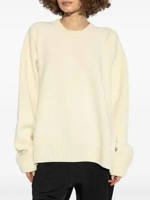 JIL SANDER Drop-shoulder Jumper - Neutrals