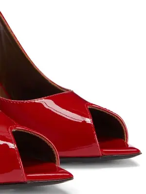 GIUSEPPE ZANOTTI 90mm Intriigo Open Toe Sandals - Red