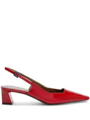 GIUSEPPE ZANOTTI 45mm Brendha Slingback Pumps - Red
