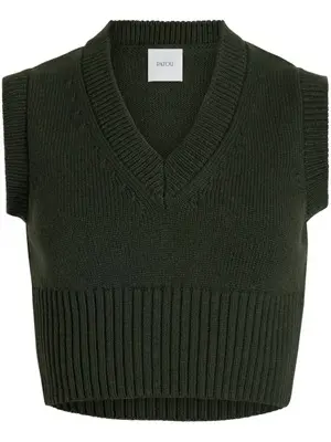PATOU Cropped Vest
