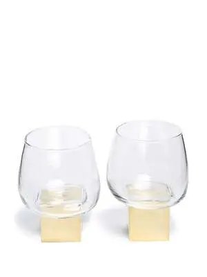 VANESSA MITRANI Cube Gravity Whisky Glasses