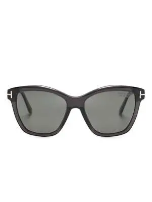 TOM FORD Lucia Square-frame Sunglasses - Black