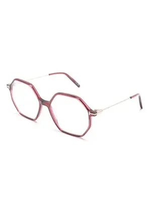 TOM FORD Geometric Frame Eyeglasses