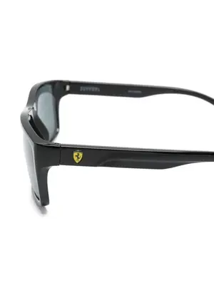 SCUDERIA FERRARI Logo-plaque Rectangle-frame Sunglasses