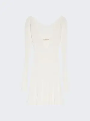 Jacquemus La Mini Robe Pralu Dress - Off-white