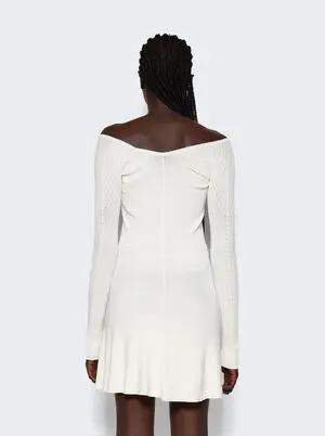 Jacquemus La Mini Robe Pralu Dress - Off-white