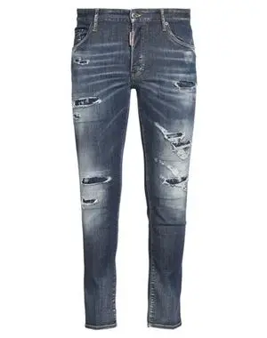 Dsquared2 Cotton, Elastomultiester, Elastane Tapered Jeans
