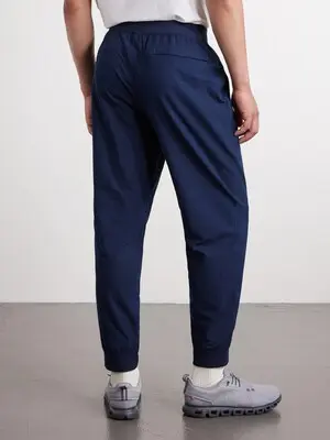 Lululemon Abc Tapered Recycled-warpstreme™ Drawstring Trousers - Blue