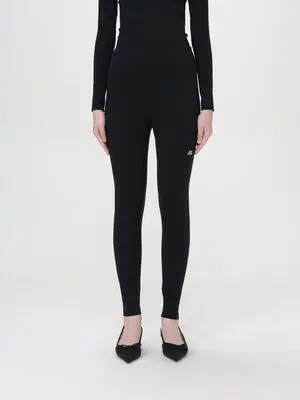 Balenciaga Slim Fit Leggings - Black