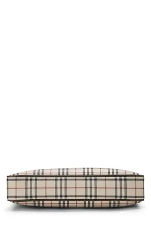Burberry Check Jacquard Canvas Crossbody Bag - Brown