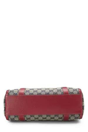 Gucci Original Gg Canvas D-ring Abbey Boston Handbag
