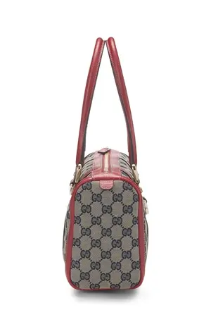 Gucci Original Gg Canvas D-ring Boston Handbag