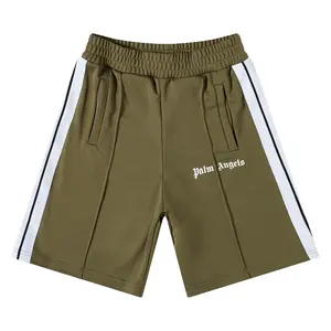 Palm Angels Palm Angels Classic Track Shorts Green