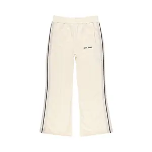 Palm Angels Flare Track Pants 'butter - Cream
