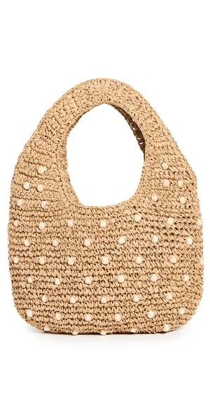 Madewell Micro Beaded Straw Bag