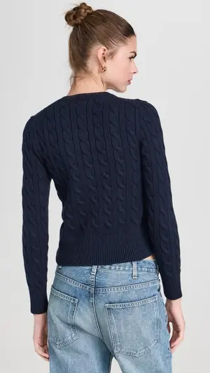 Polo Ralph Lauren Cotton Cable Knit Cardigan