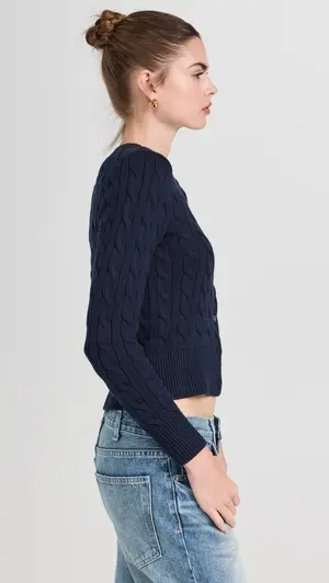 Polo Ralph Lauren Cotton Cable Knit Cardigan