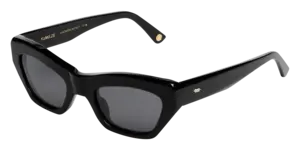Kimeze Concept 3 Cat-Eye Sunglasses - Black | Editorialist display picture 3