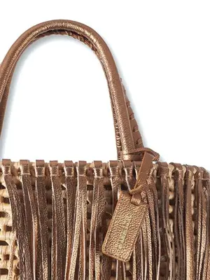 Nannacay Jackie Fringed Tote Bag