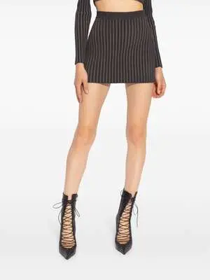 Alexander Wang Ribbed-knit Mini Skirt