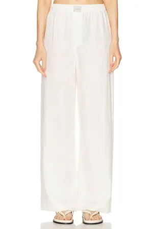 Comme Si La Boxer Alta Pant - Cream