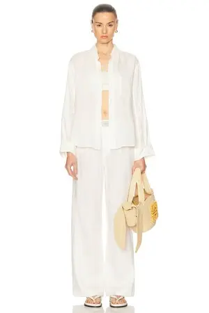 Comme Si La Boxer Alta Pant - Cream