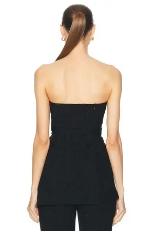 GANNI Strapless Top