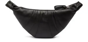 LEMAIRE Lemaire Small Croissant Bag Black