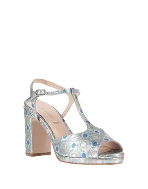 CARMENS Leather Sandals - Sage Green