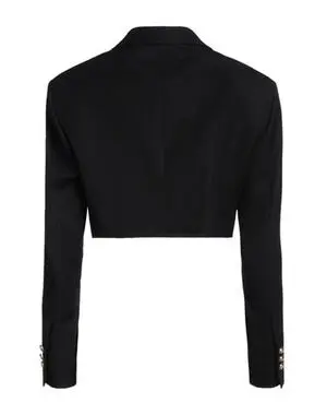 Palm Angels Double-breasted Blazer - Black