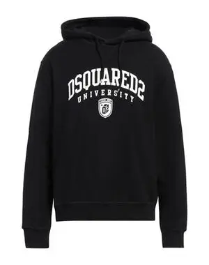 Dsquared2 Cotton-blend Fleece Sweatshirt - Black