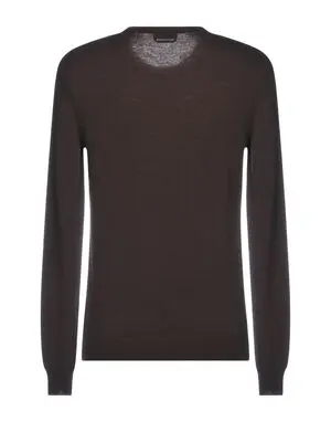 BROOKSFIELD Geometric-print Wool Sweater