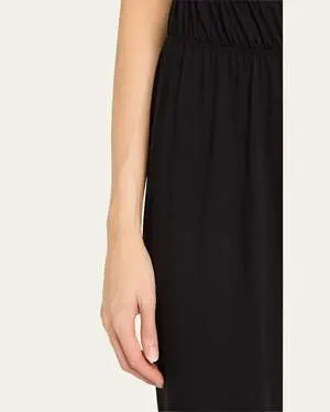 Eterne Terne Waffle-knit Lounge Pants - Black
