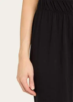 Eterne Terne Waffle-knit Lounge Pants - Black