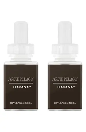PURA X Archipelago 2-pack Smart Diffuser Fragrance Refills Havana