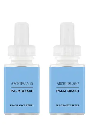 PURA X Archipelago 2-pack Smart Diffuser Fragrance Refills Palm Beach