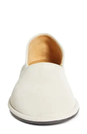 THE ROW Cary Leather Slip-on Flats