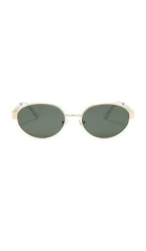 BANBE The Evangelista Sunglasses - Gold & Green