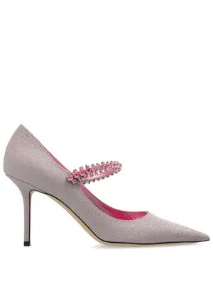 JIMMY CHOO Bing 85 Embellished Pumps