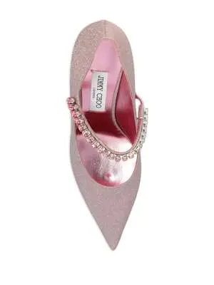JIMMY CHOO Bing 85 Embellished Pumps