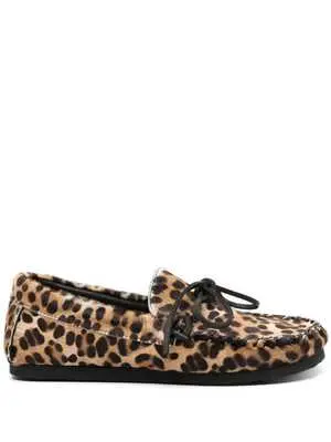 Isabel Marant Étoile Fitza Leopard-print Loafers