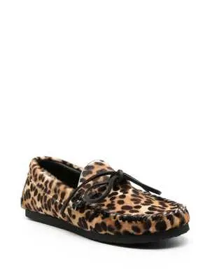 Isabel Marant Étoile Fitza Leopard-print Loafers