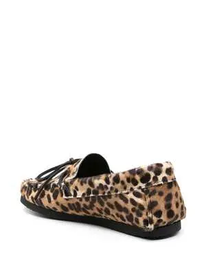 Isabel Marant Étoile Fitza Leopard-print Loafers
