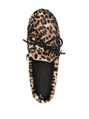 Isabel Marant Étoile Fitza Leopard-print Loafers