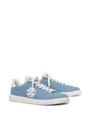 Tory Burch Double T Howell Court Sneakers - Blue