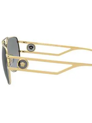 Versace Medusa Head Pilot-frame Sunglasses