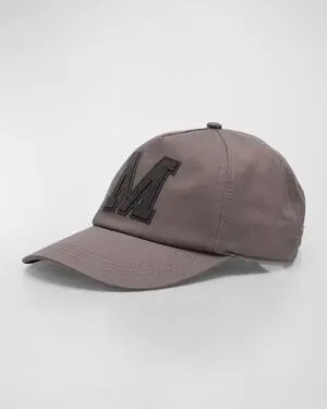Moncler Moncler Logo Patch Baseball Cap - Medium Grey