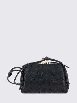 Bottega Veneta Intrecciato Mini Crossbody Bag Black