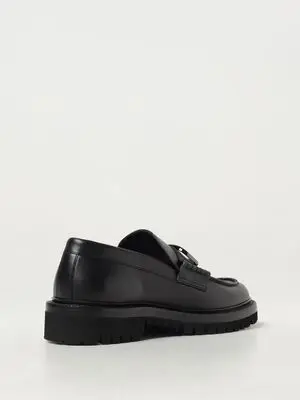 Valentino Garavani Leather Loafers With Metal Detail